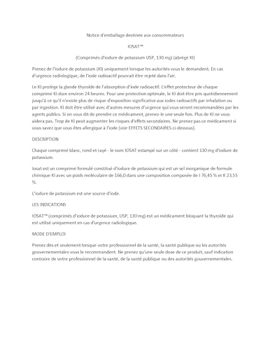 boost potassium levels with IOSAT