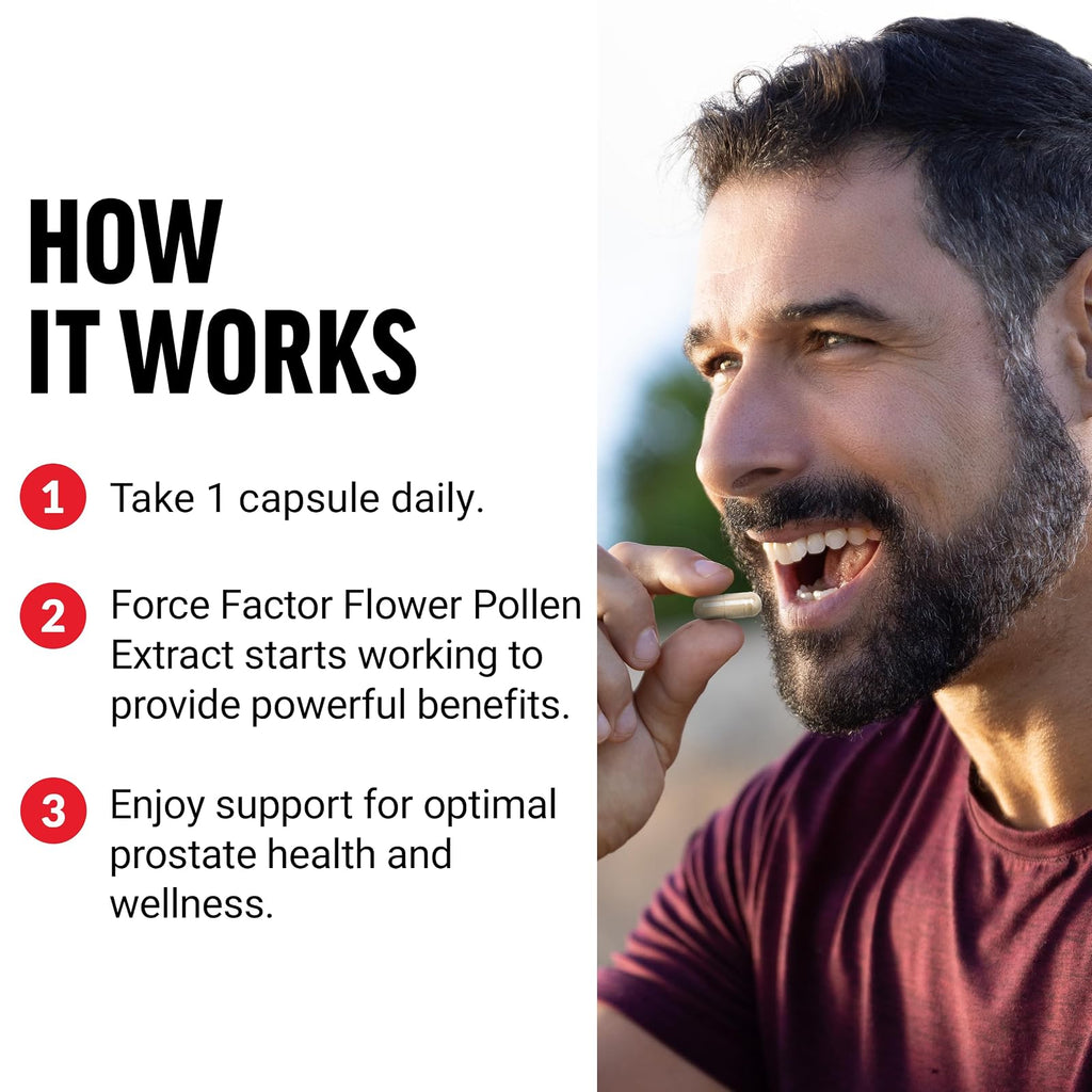 boost prostate function with Flower Pollen