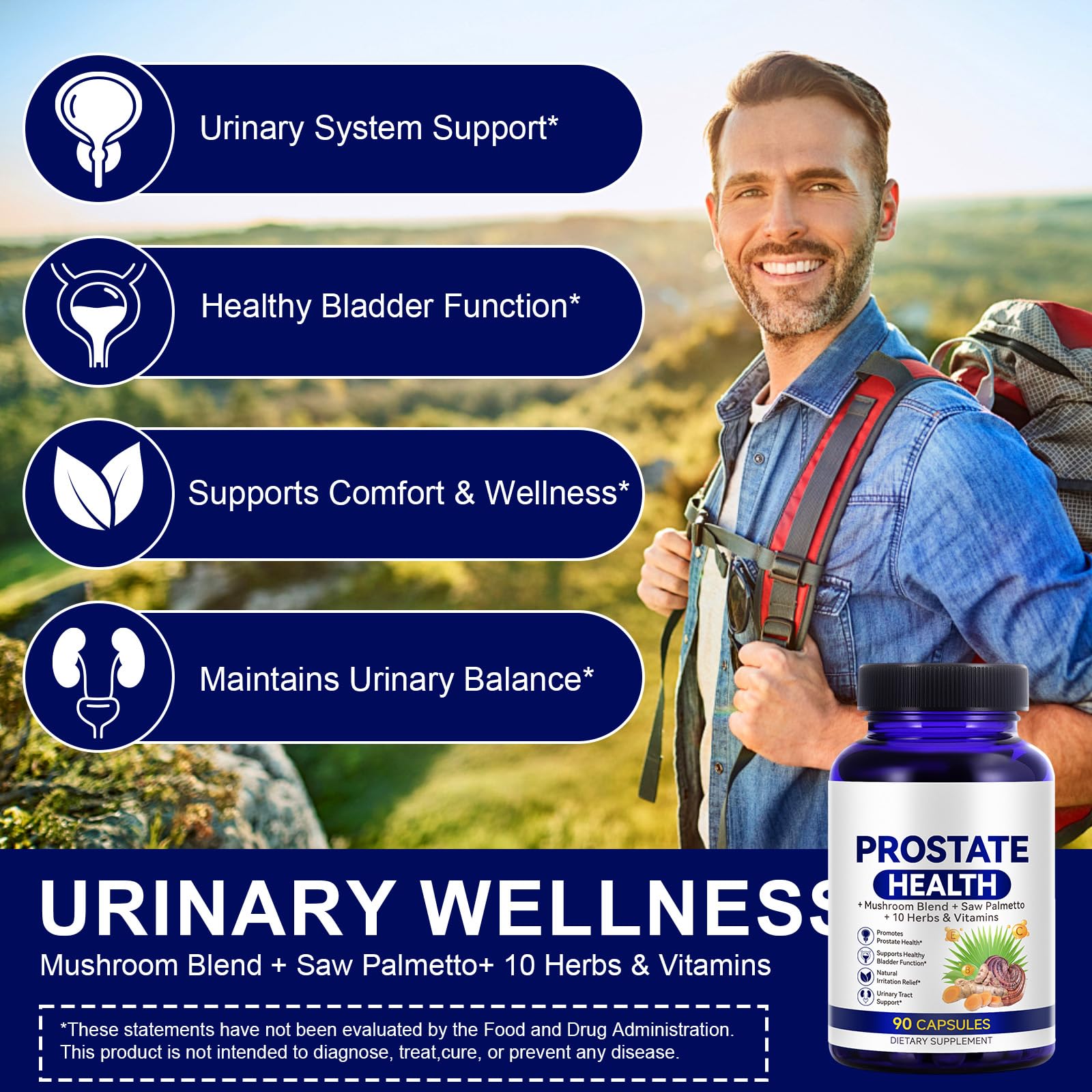 Boost prostate function with herbs
