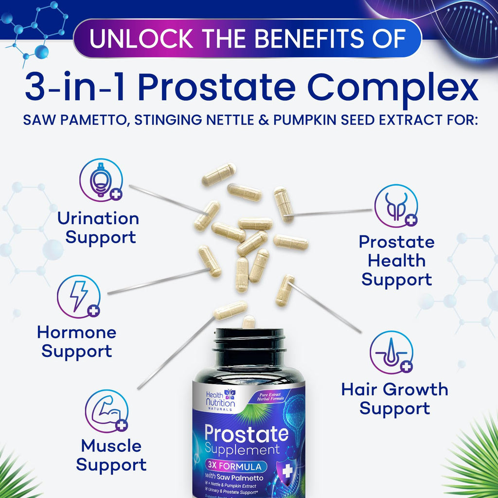 Boost prostate function with Saw Palmetto