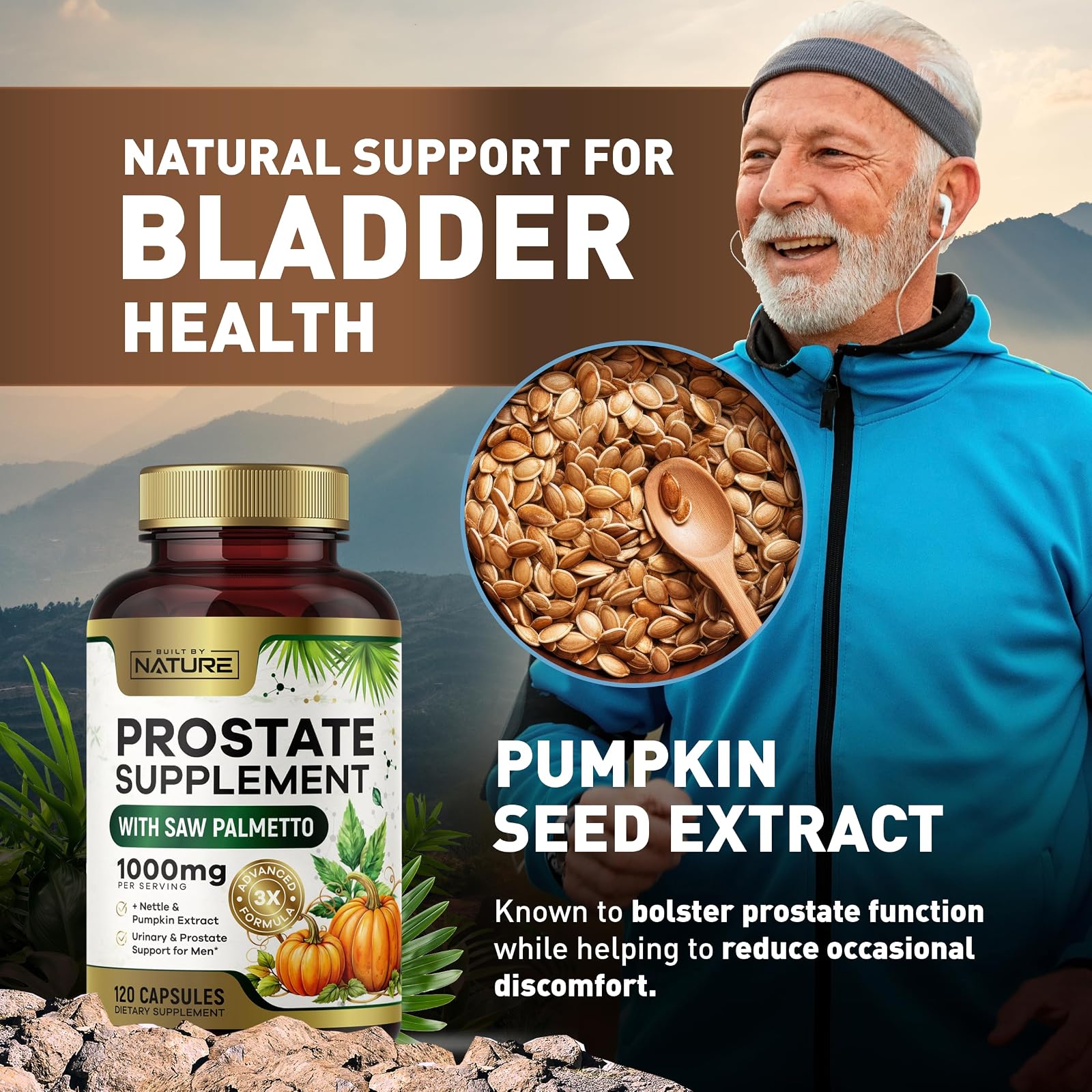 boost prostate function with saw palmetto