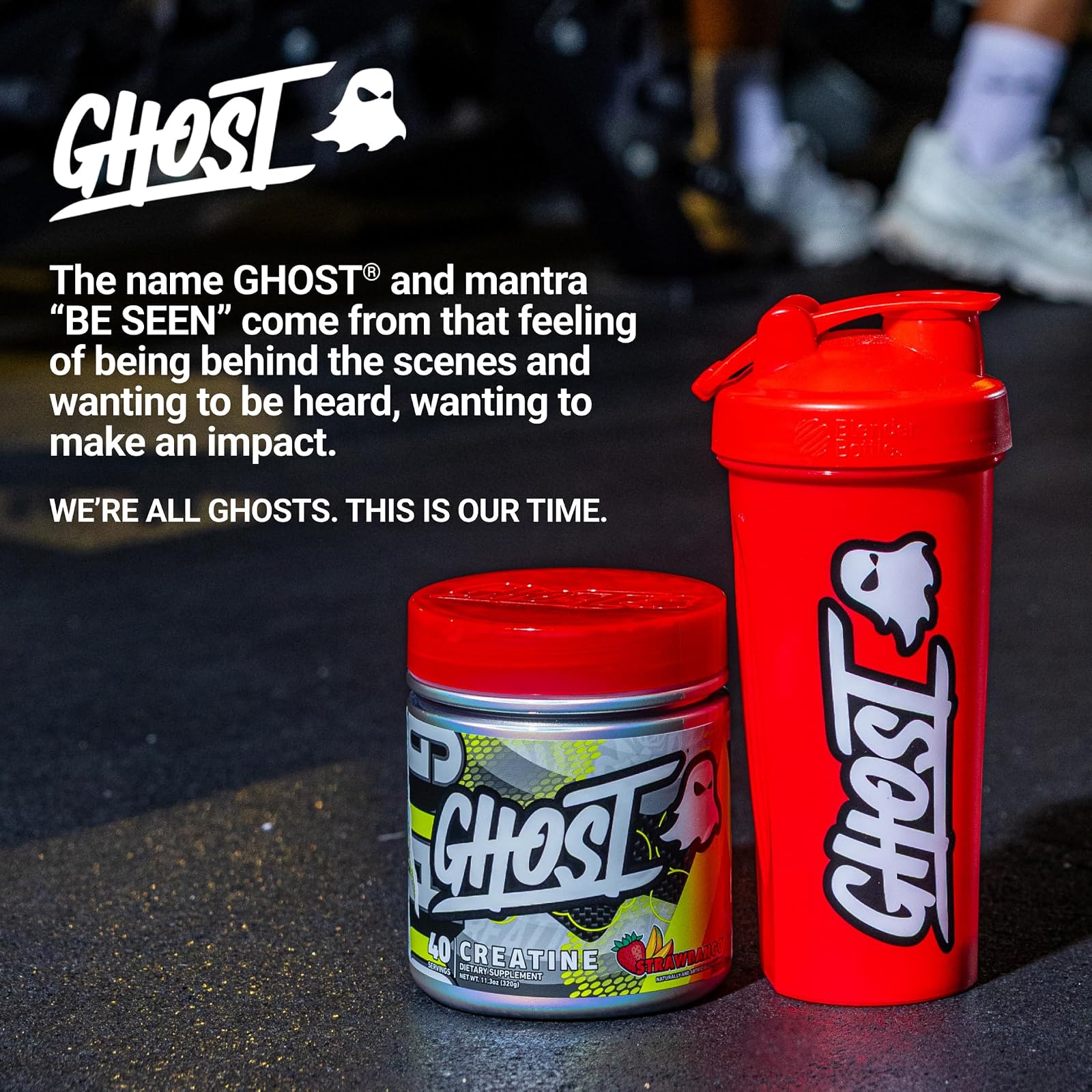 Boost recovery with GHOST creatine