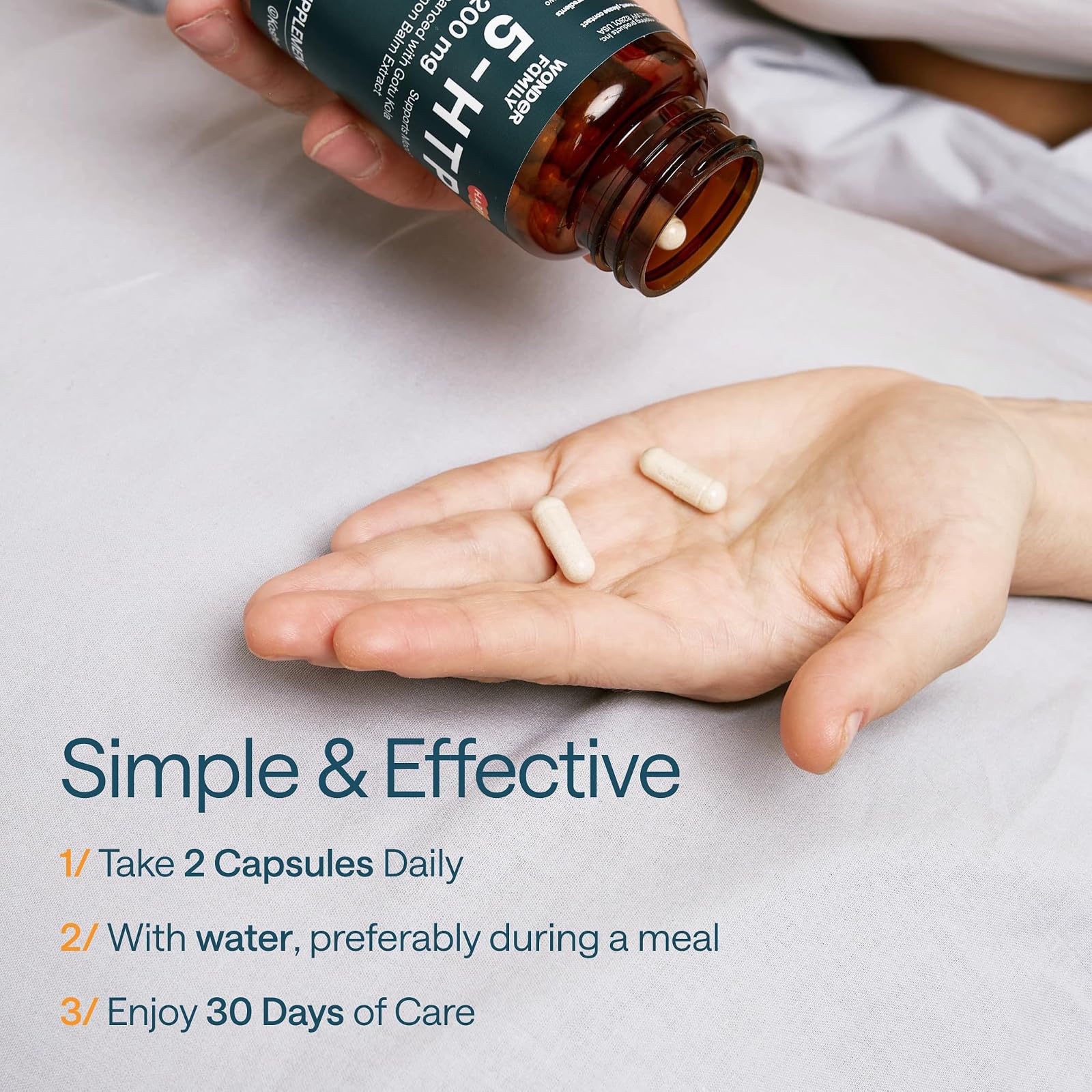 Boost serotonin with 5-HTP
