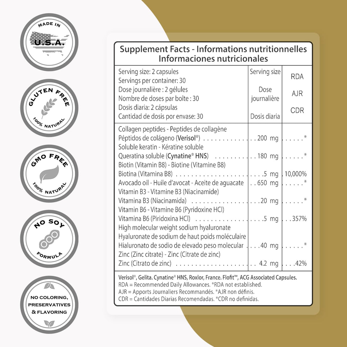 Boost skin elasticity with collagen