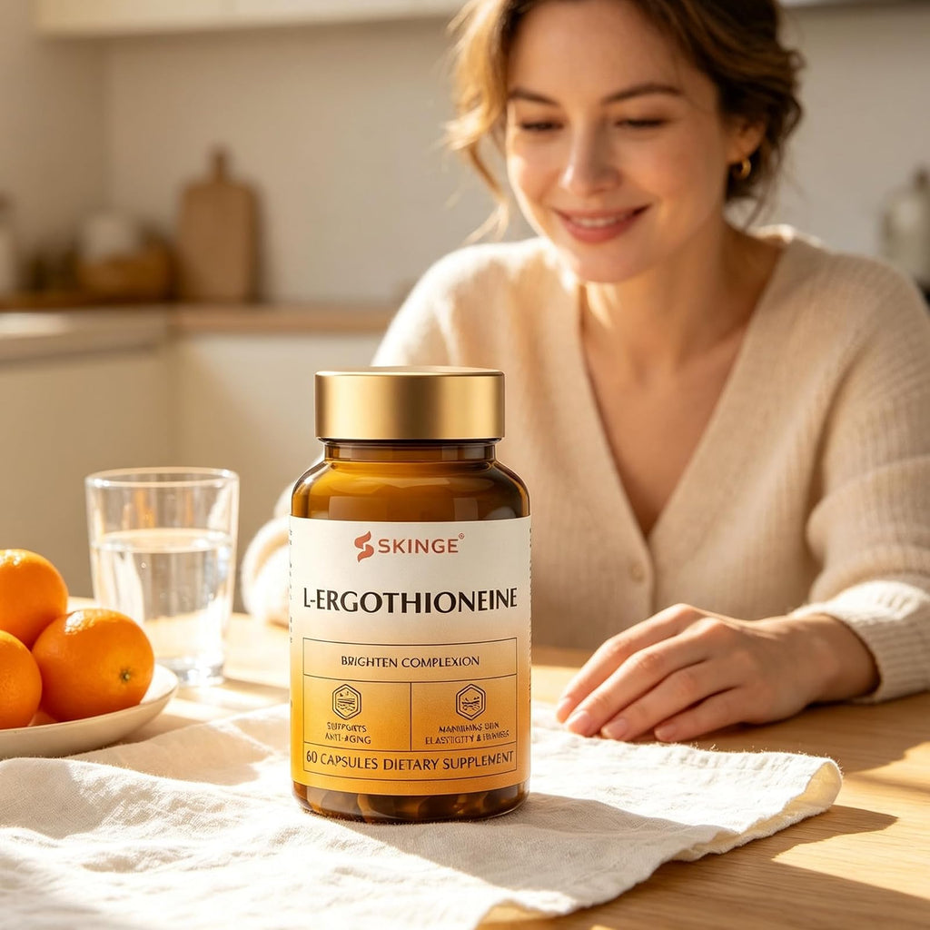 Boost skin radiance with SKINGE