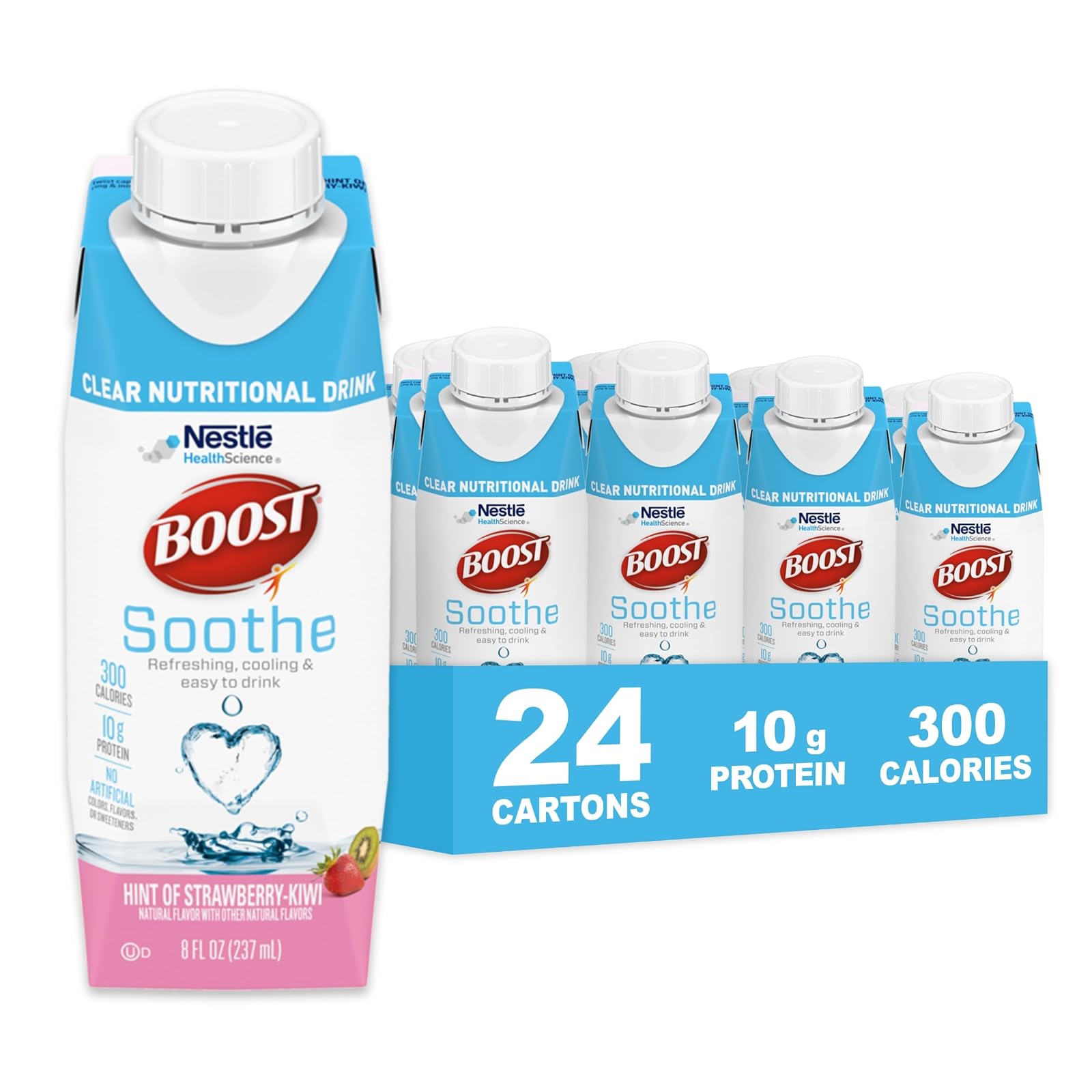 BOOST Soothe Strawberry Kiwi multivitamins