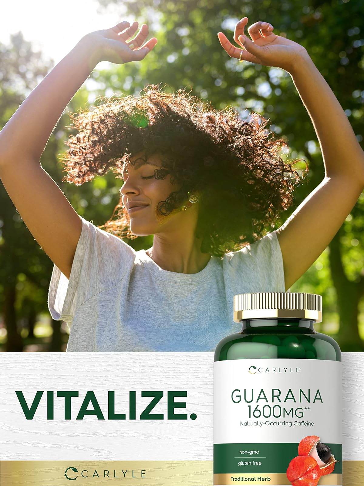 Boost stamina with Carlyle Guarana extract
