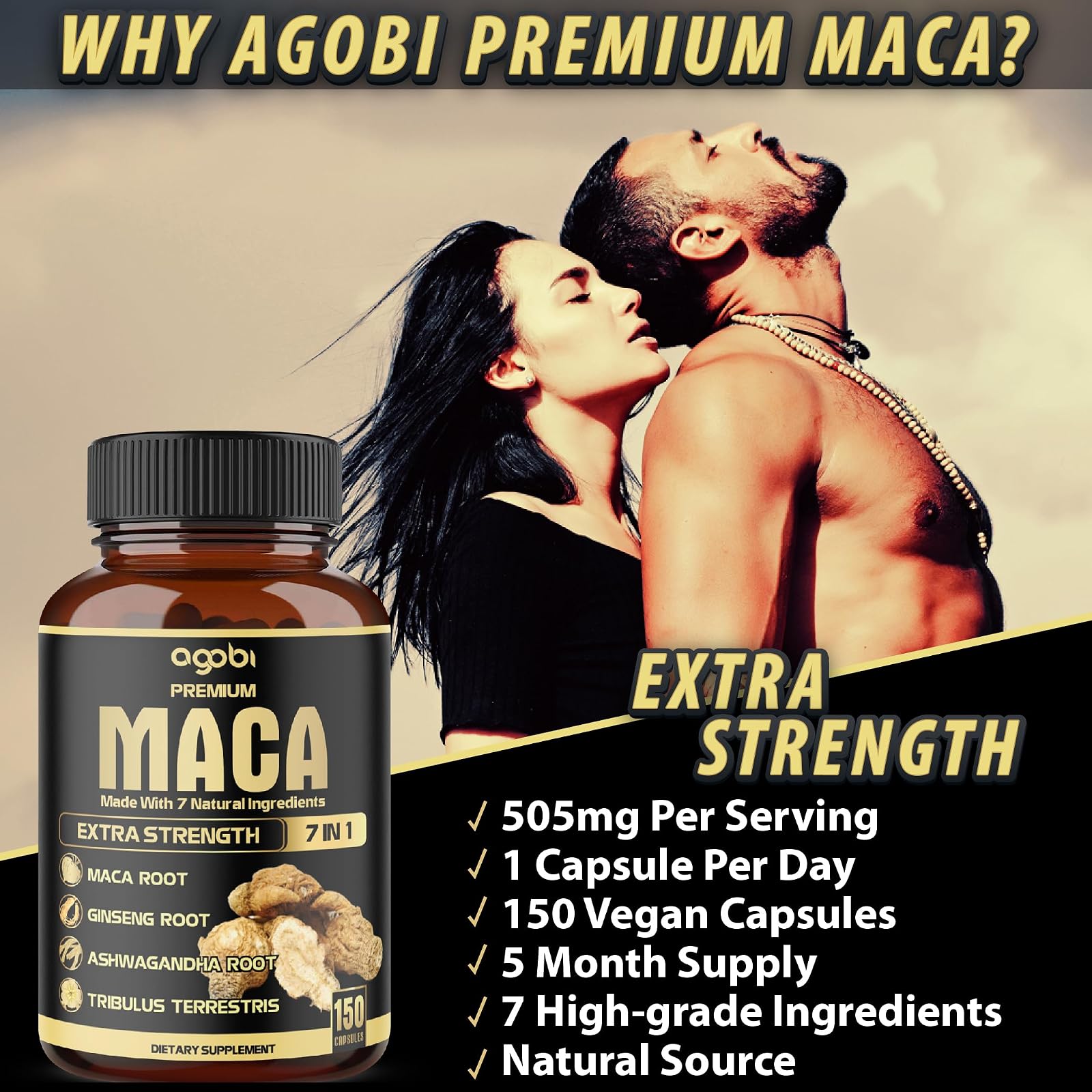 Boost stamina with maca root