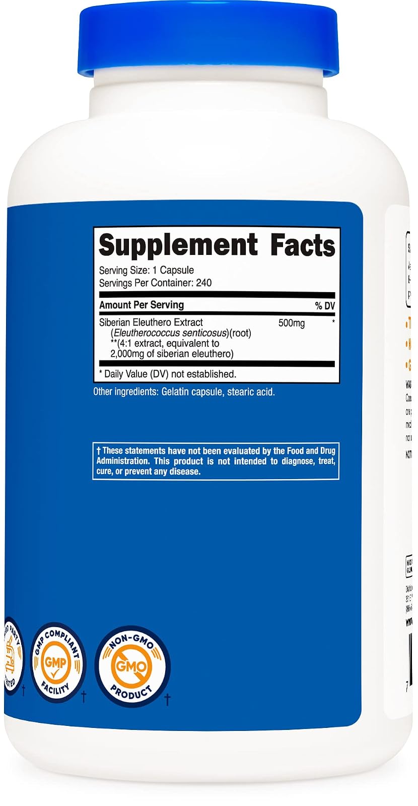 Boost stamina with Nutricost Eleuthero