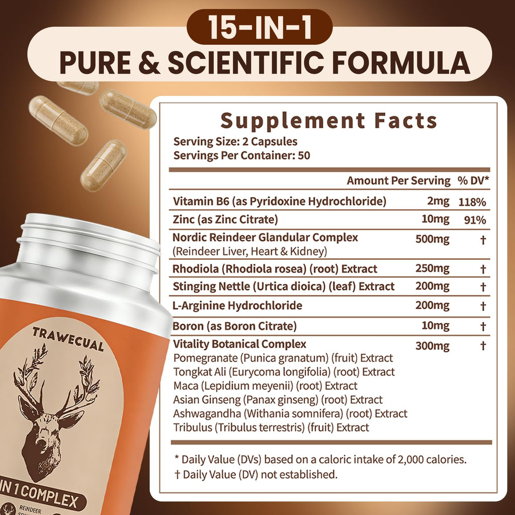 Boost stamina with organ supplements