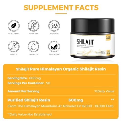 Boost stamina with Shilajit resin