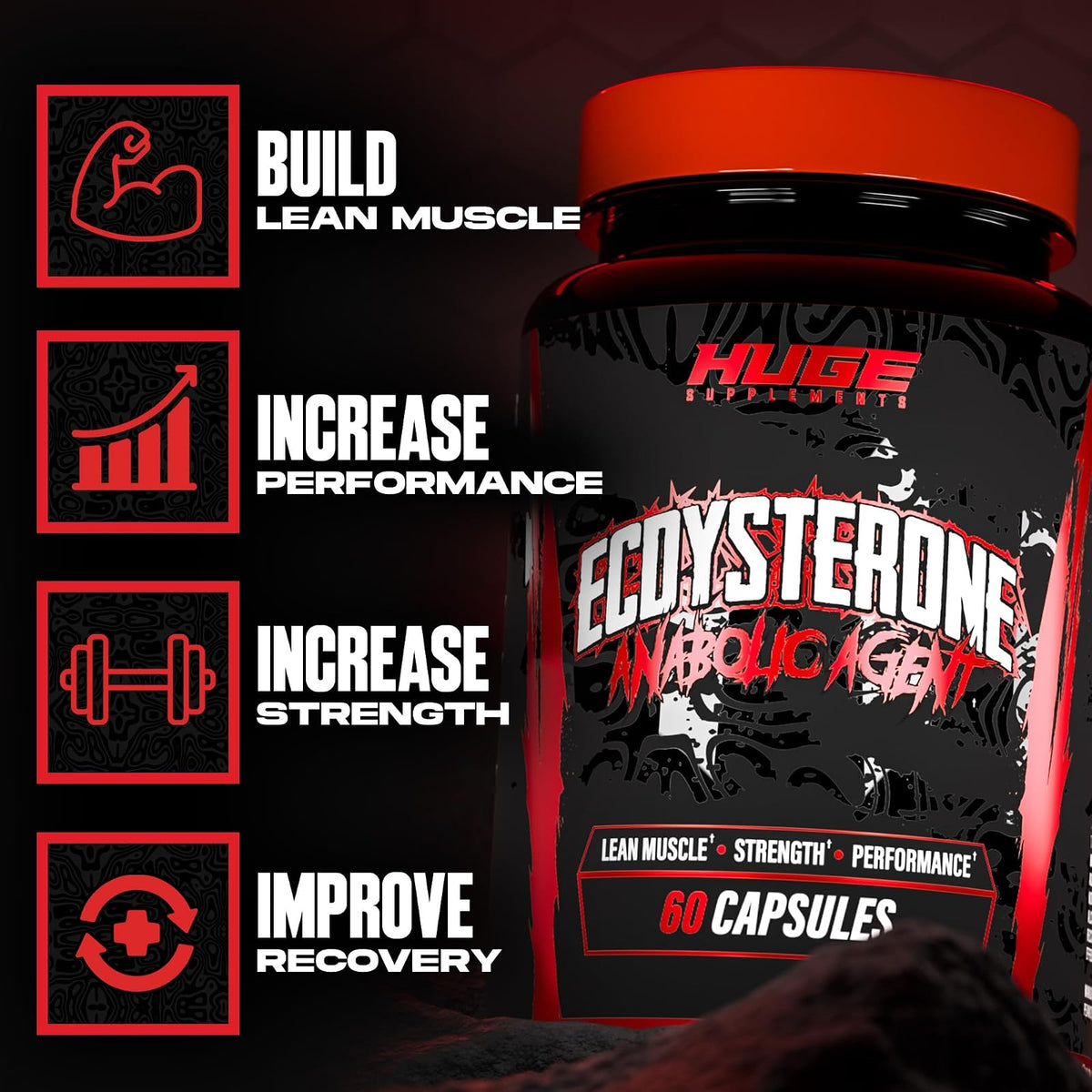 Boost strength with Huge Supplements Ecdysterone