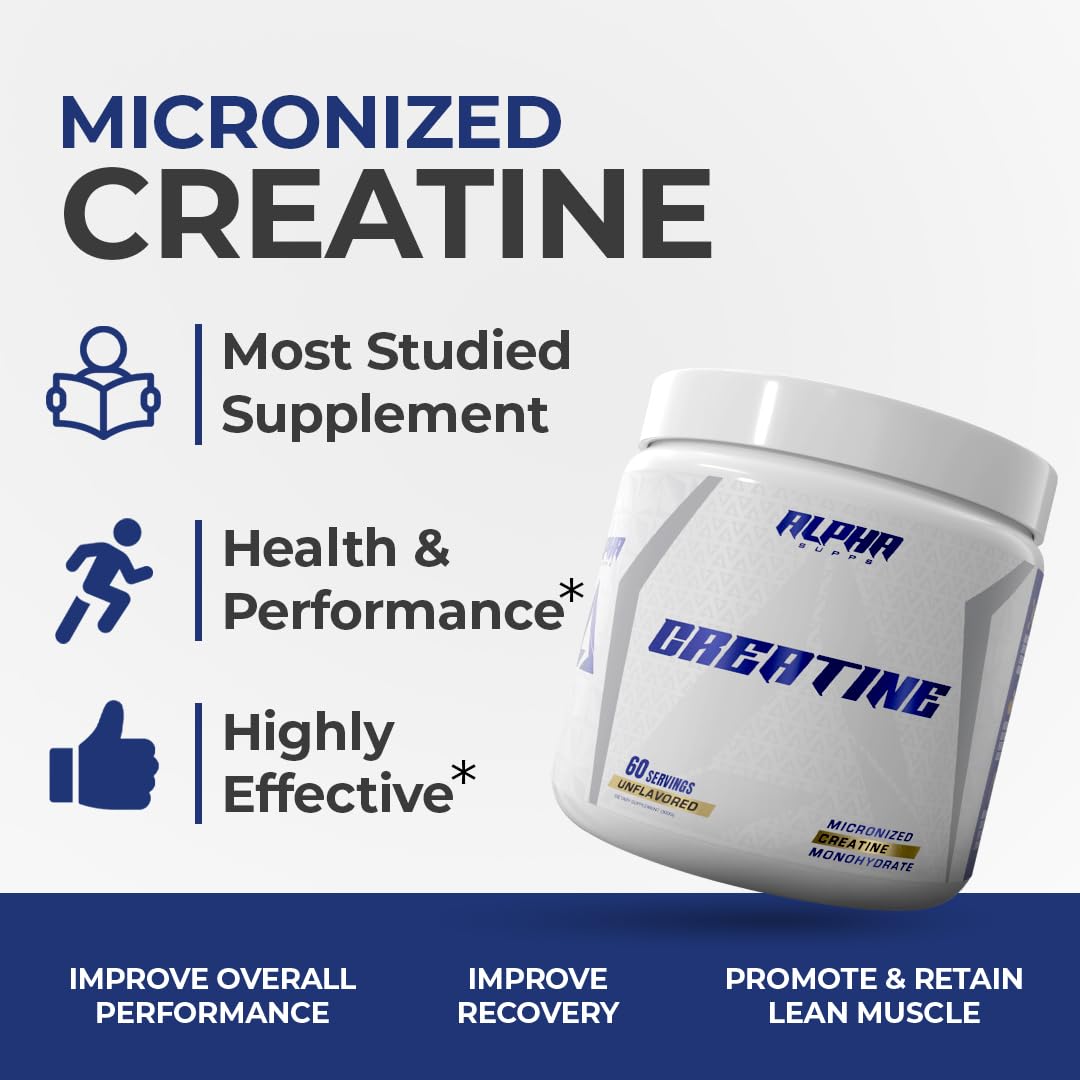 boost strength with micronized creatine