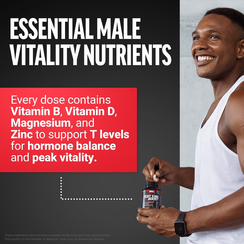 Boost testosterone levels naturally with Test X180