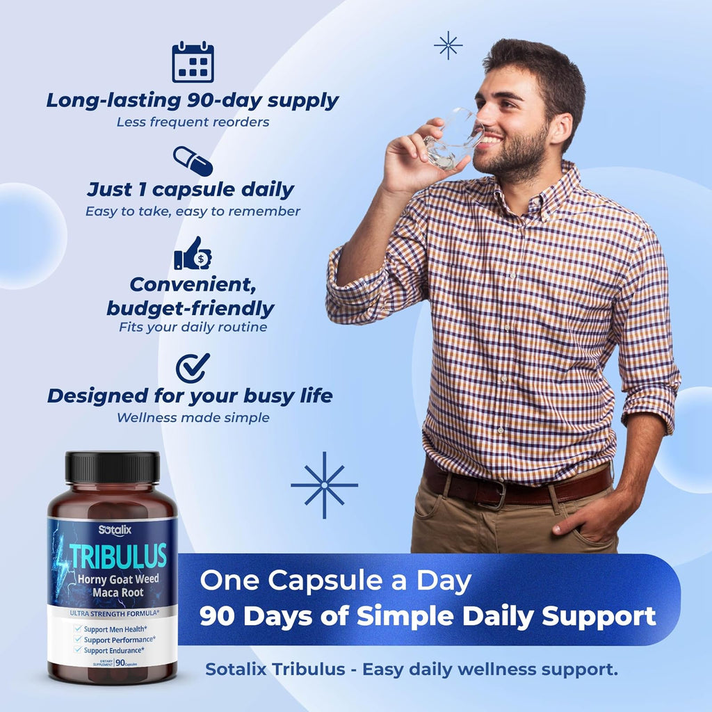 Boost testosterone with Tribulus Complex