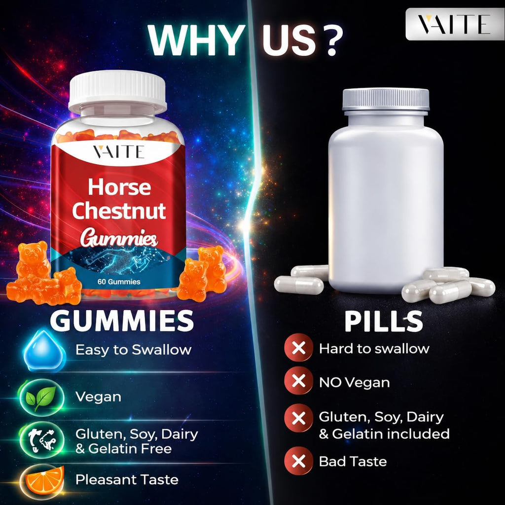 boost vein health with horse chestnut