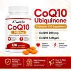 Boost vitality with CoQ10 softgels