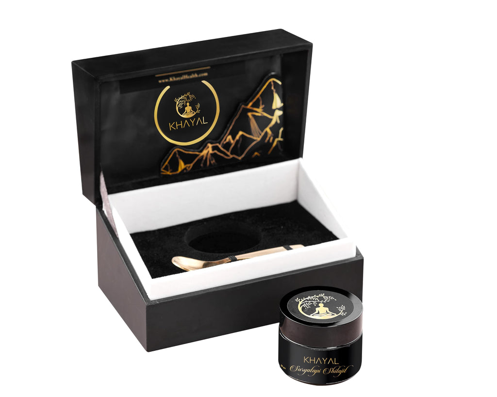 boost vitality with Himalayan shilajit
