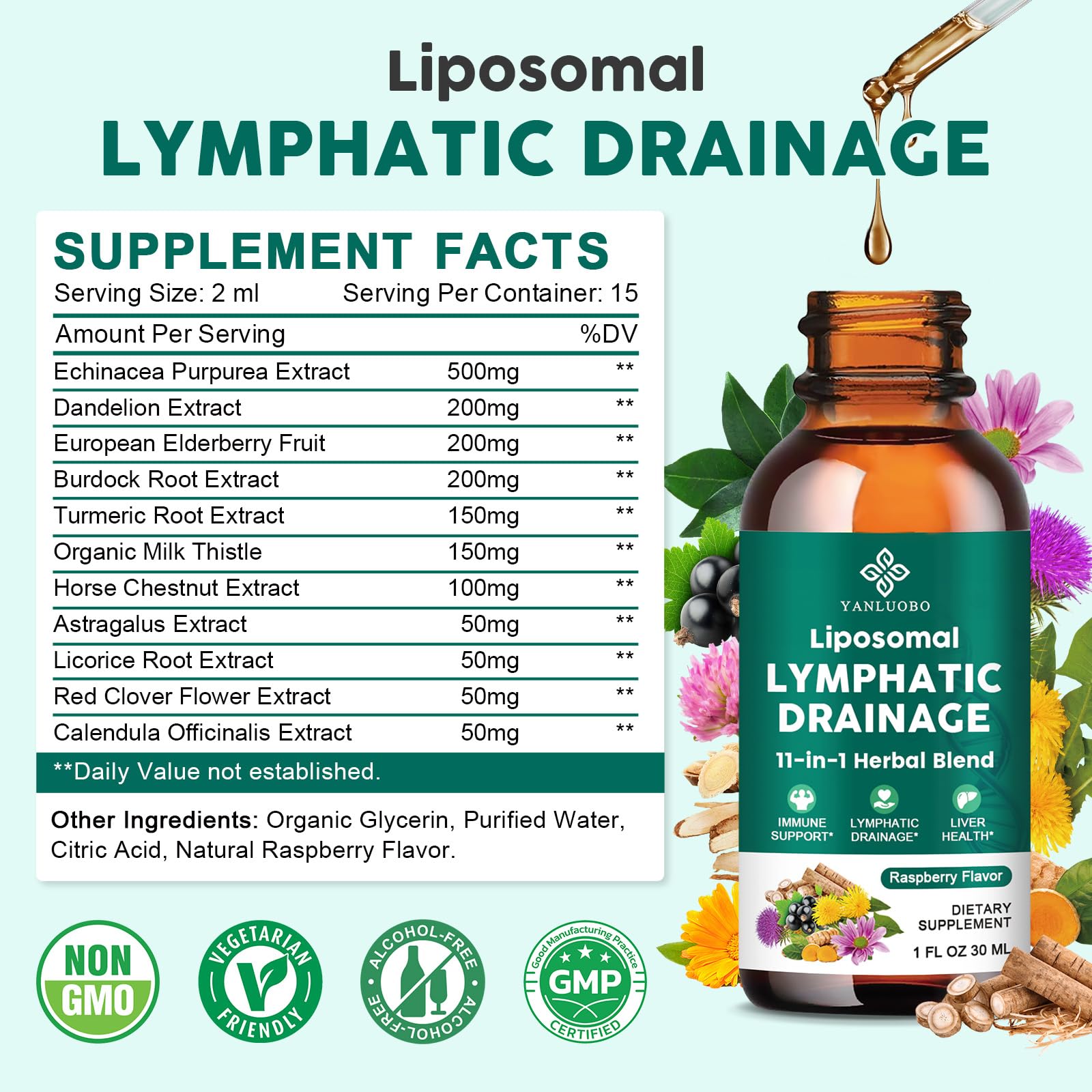 boost vitality with lymphatic drainage drops