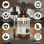 boost vitality with Shilajit drops