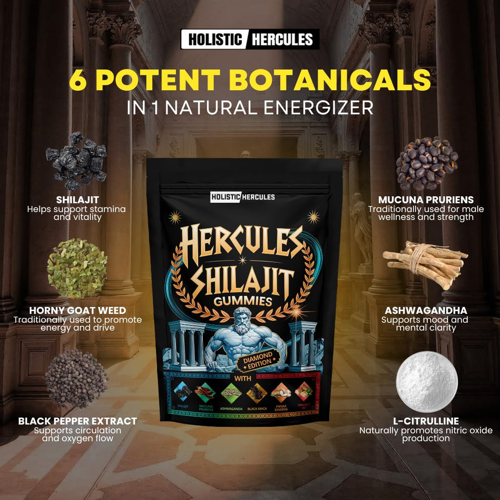 boost vitality with Shilajit gummies
