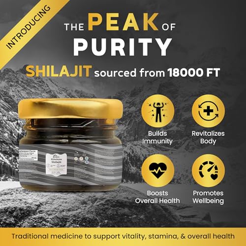Boost vitality with shilajit resin