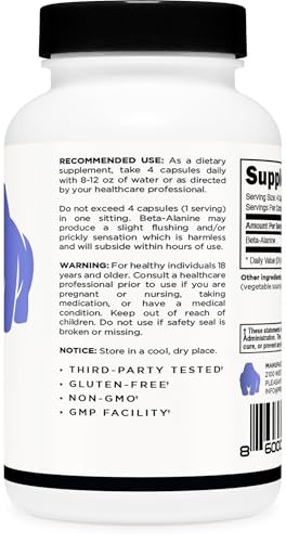 Boost workout endurance with Beta-Alanine
