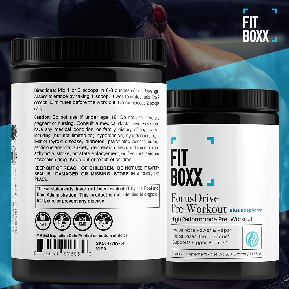 boost workout performance with FocusDrive