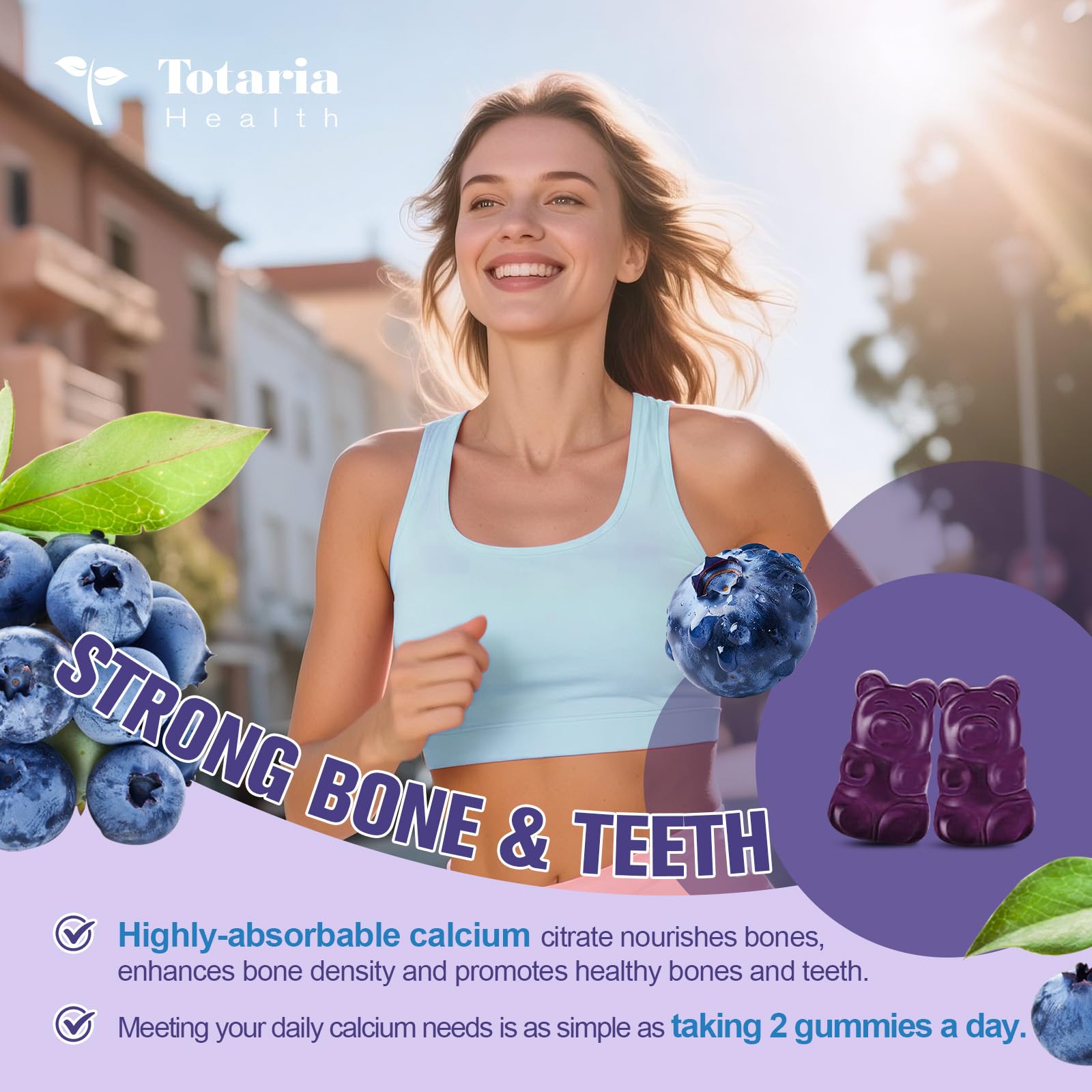 Boost your calcium intake with gummies