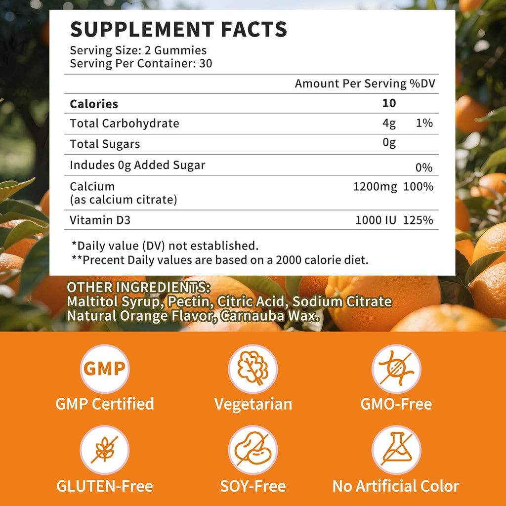 boost your calcium intake with gummies