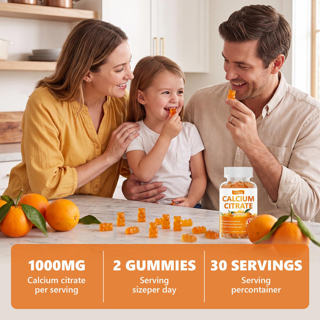 Boost your Calcium intake with gummies