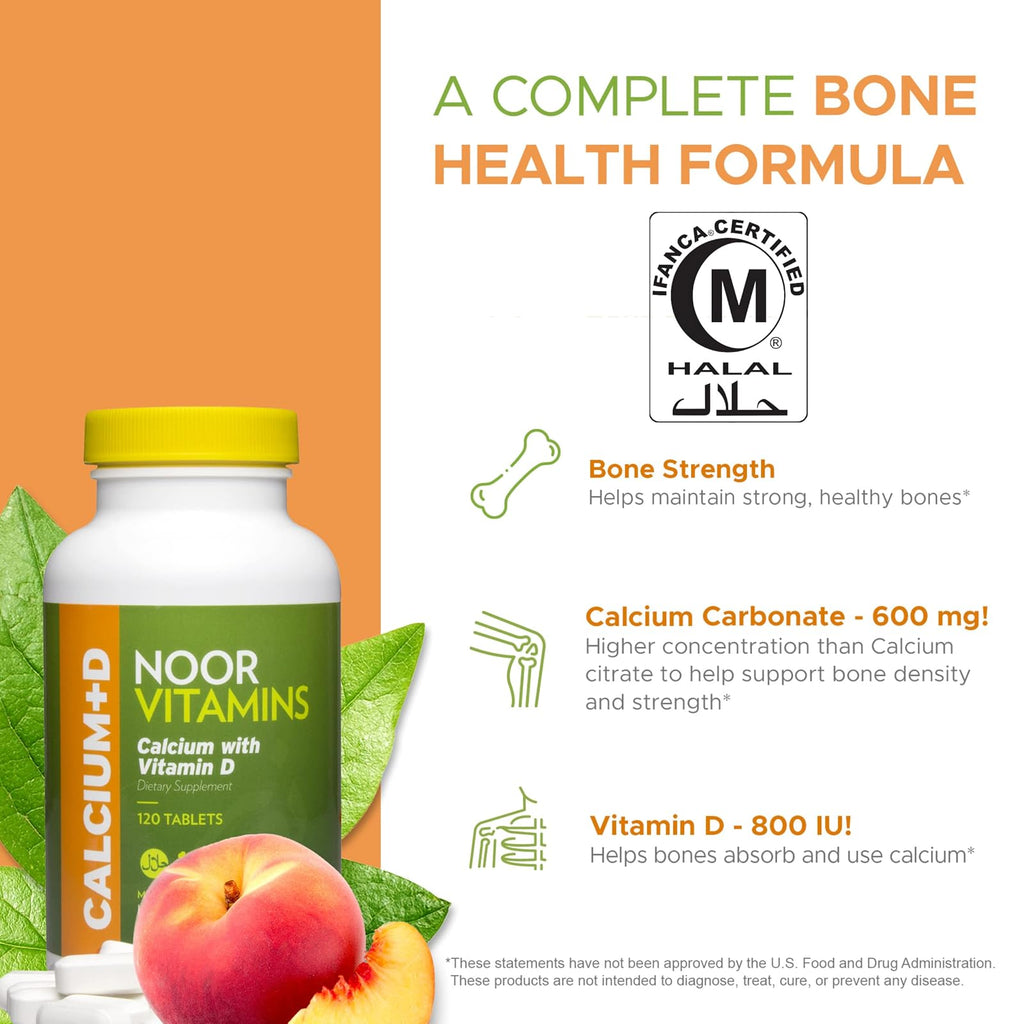 Boost your calcium intake with Noor Vitamins