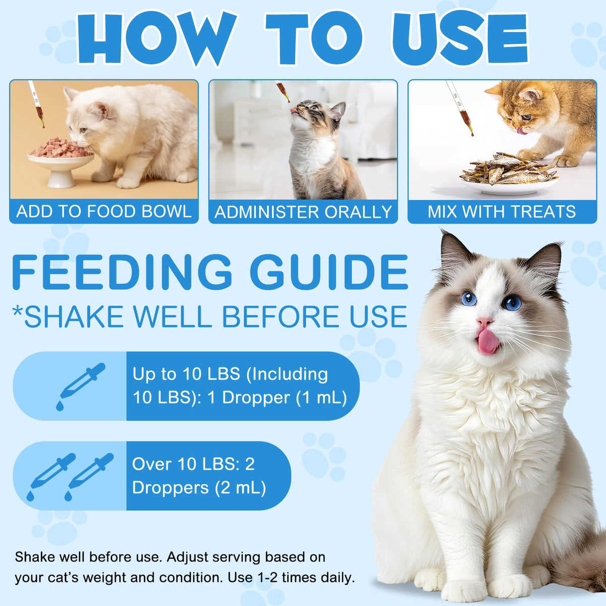 Boost your cat's immune system