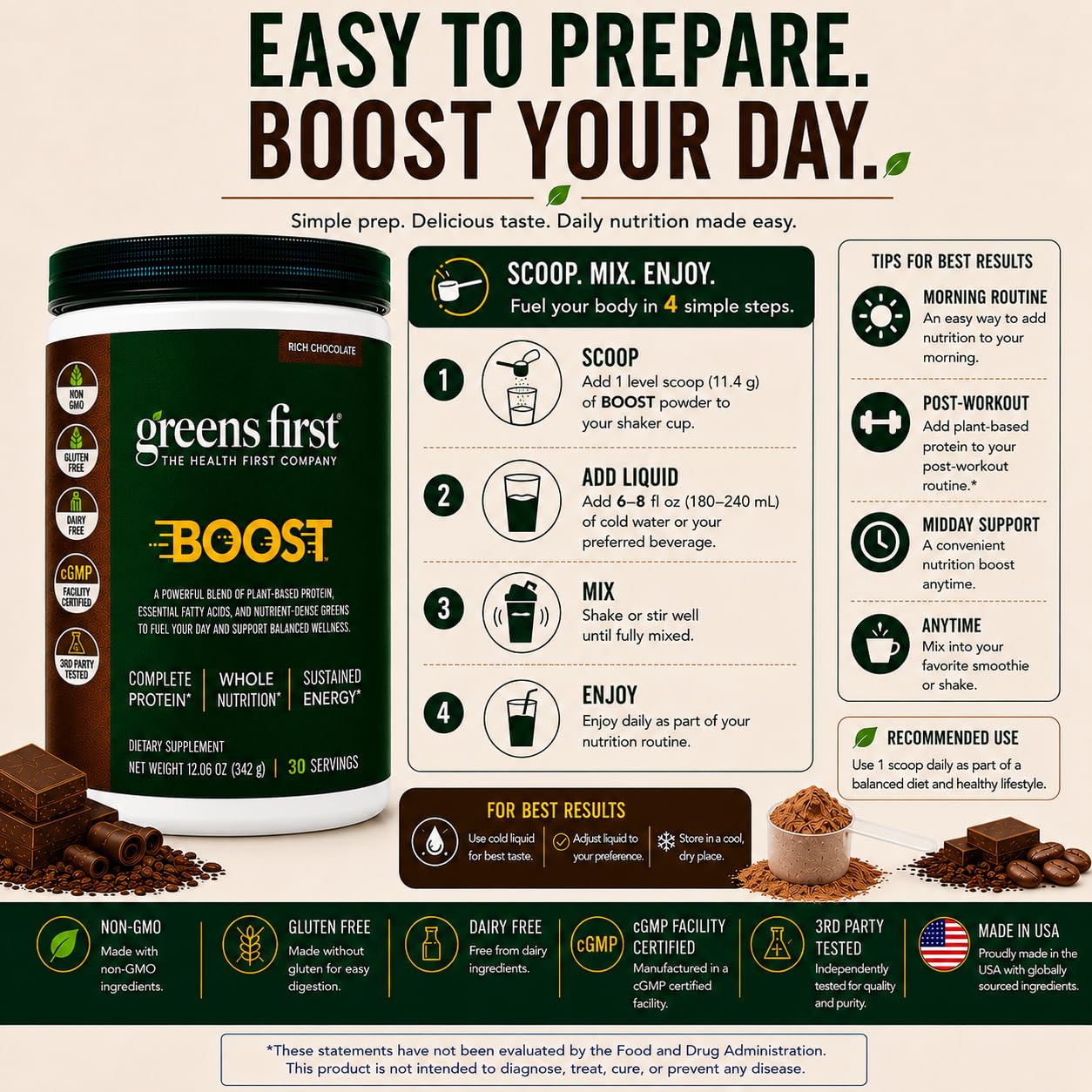 boost your daily greens intake