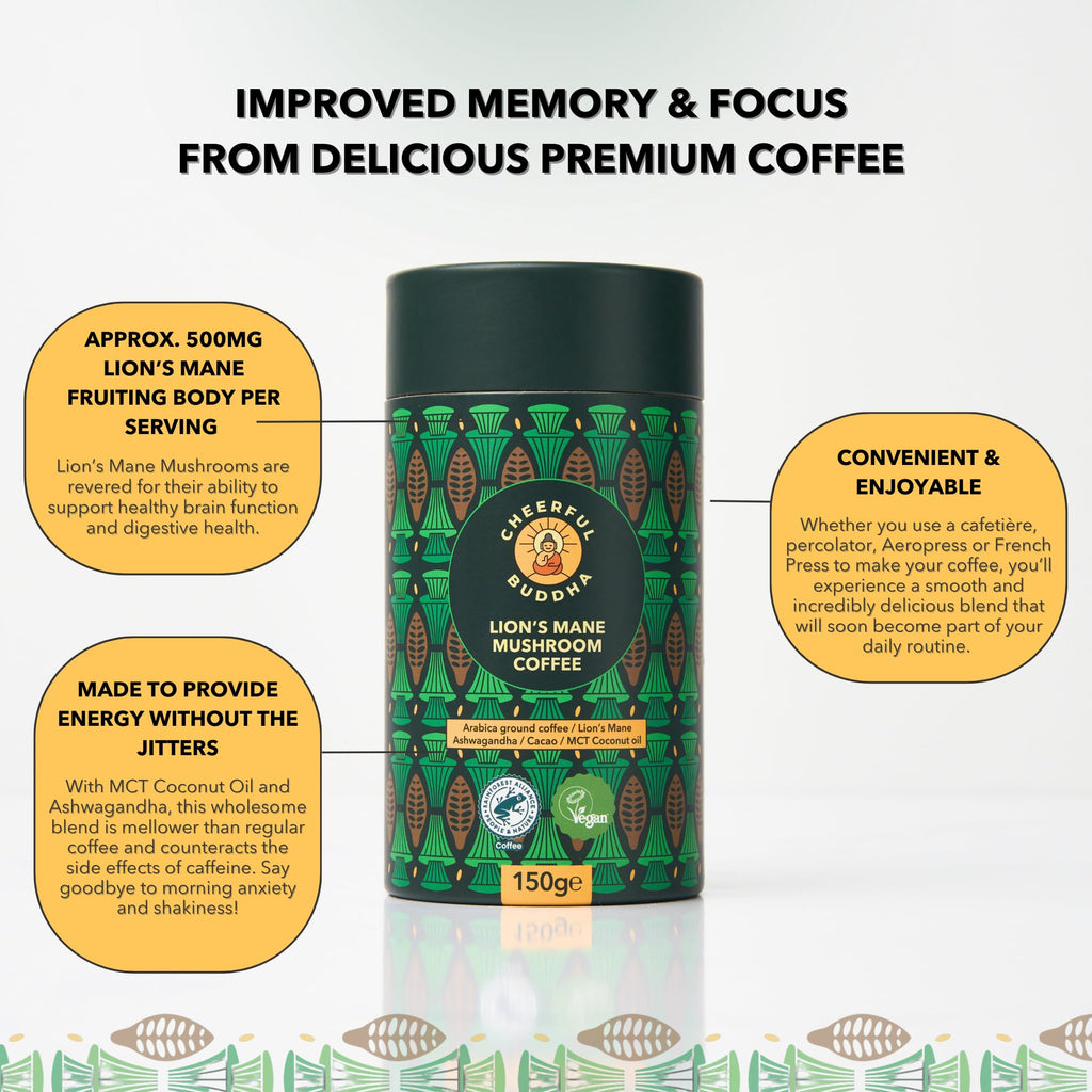 boost your day with Lion's Mane