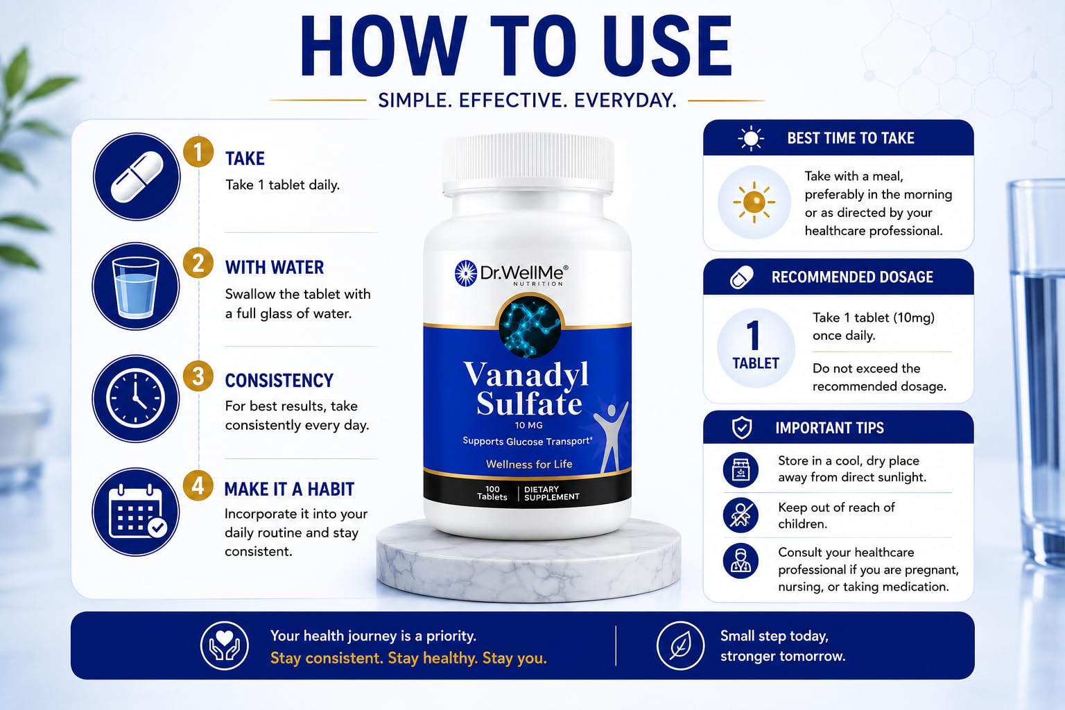 Boost your diet with Vanadyl Sulfate