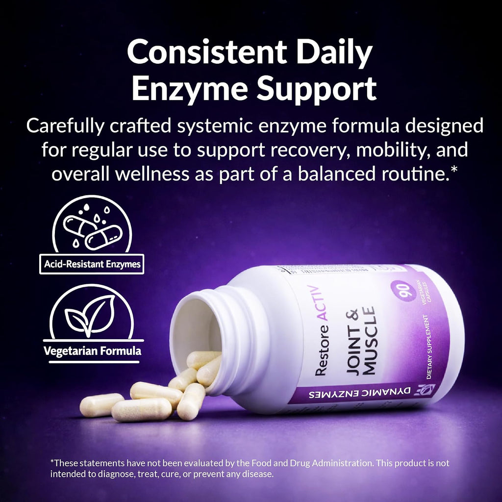 Boost your digestion with Restore enzymes