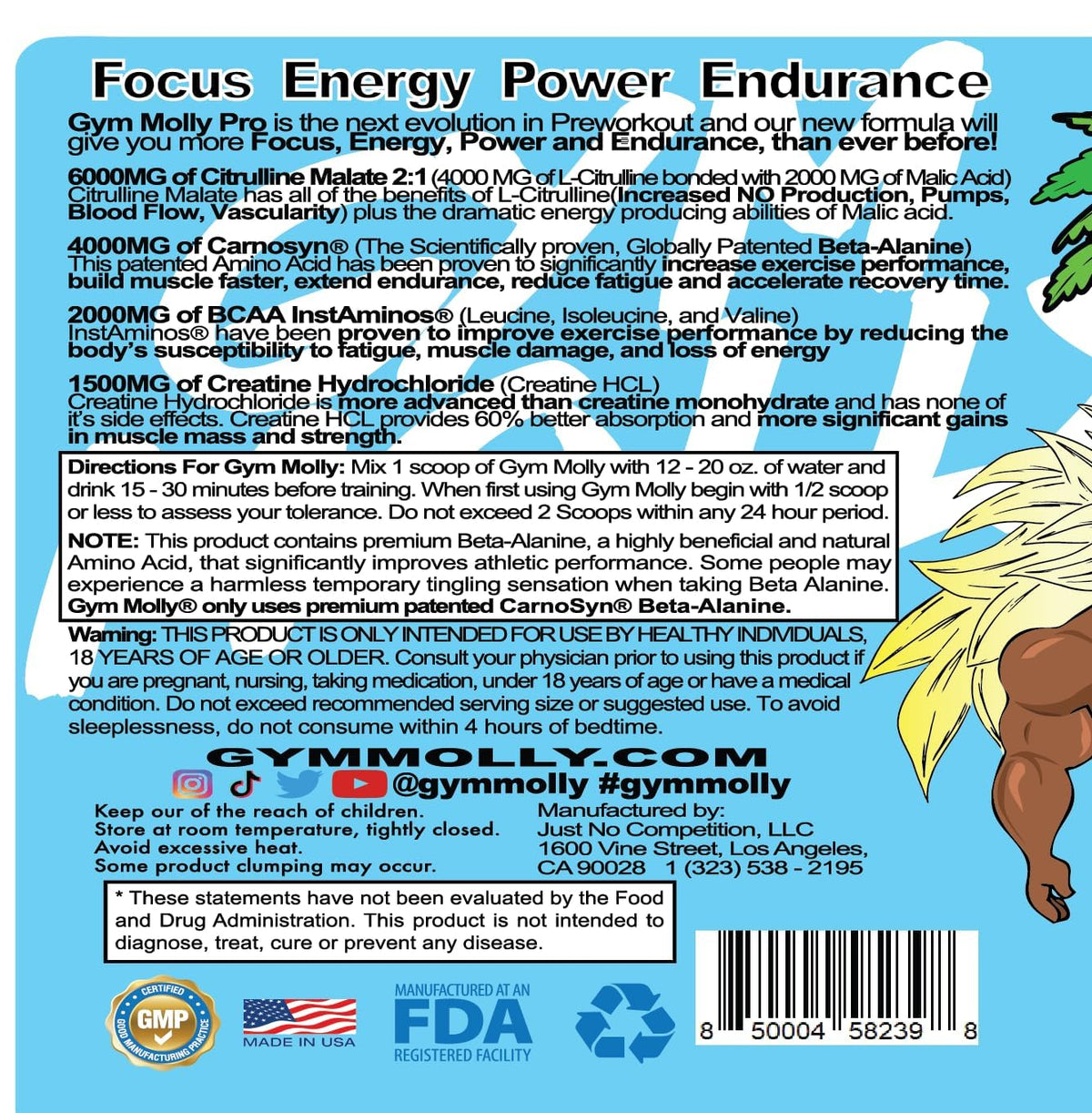 boost your energy with Gym Molly PRO