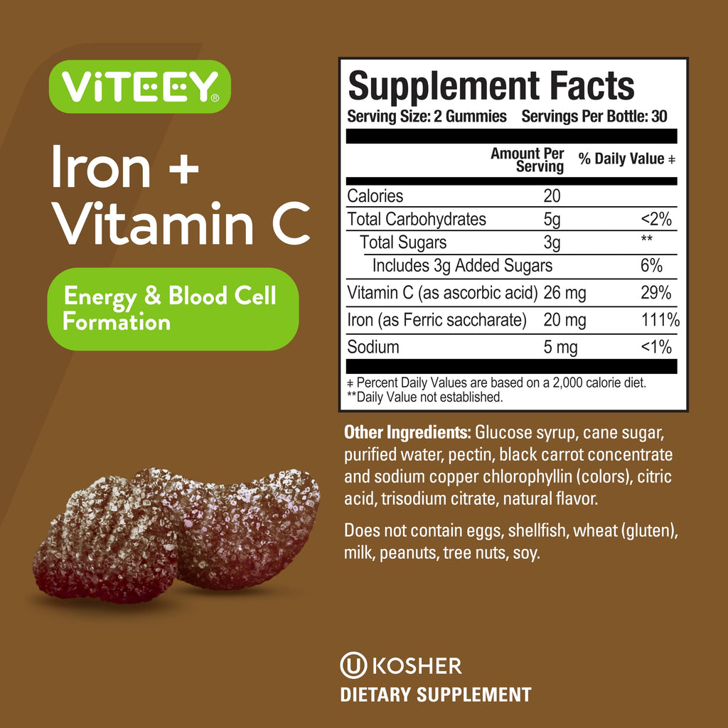 boost your energy with iron gummies