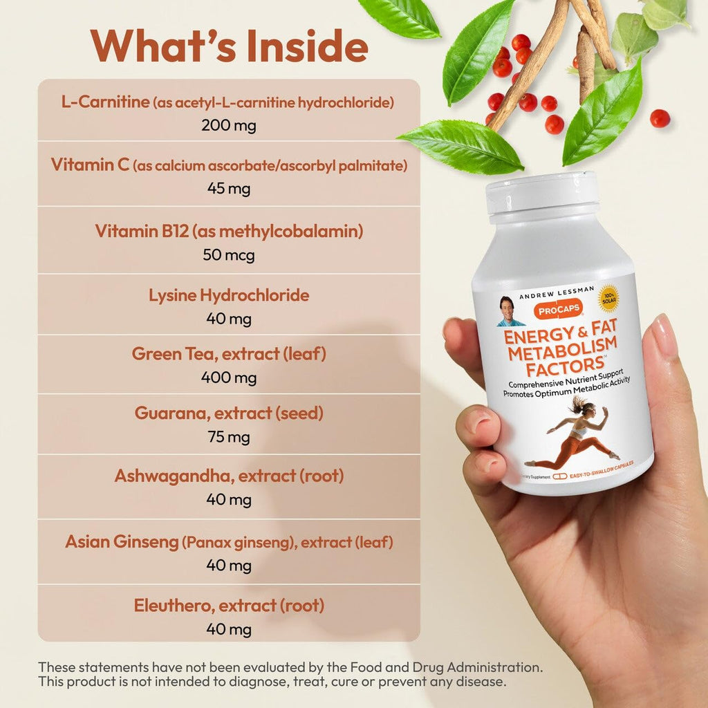 boost your energy with l-carnitine