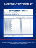 Boost your energy with magnesium complex