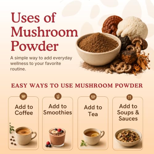 boost your energy with mushrooms