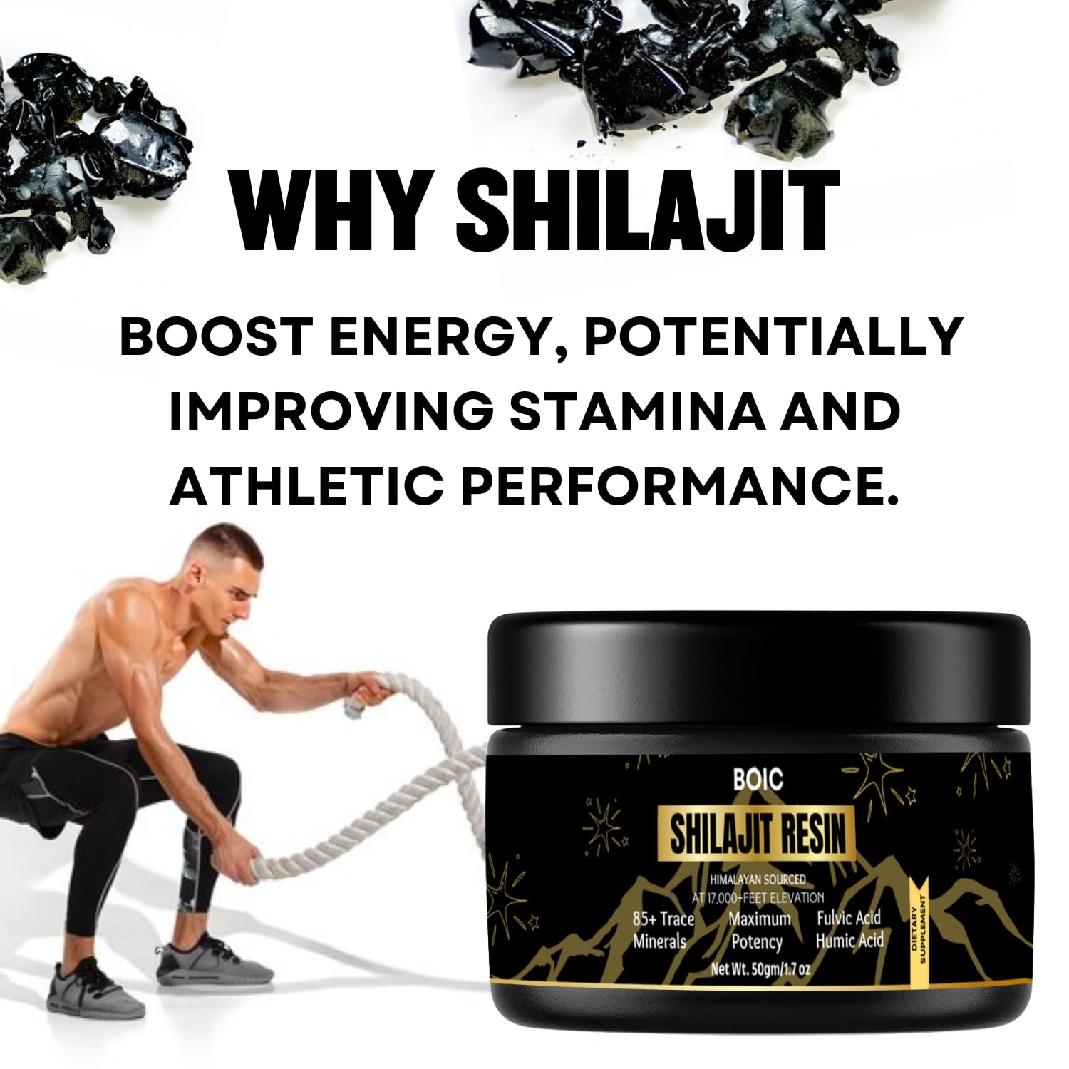 Boost your energy with Shilajit