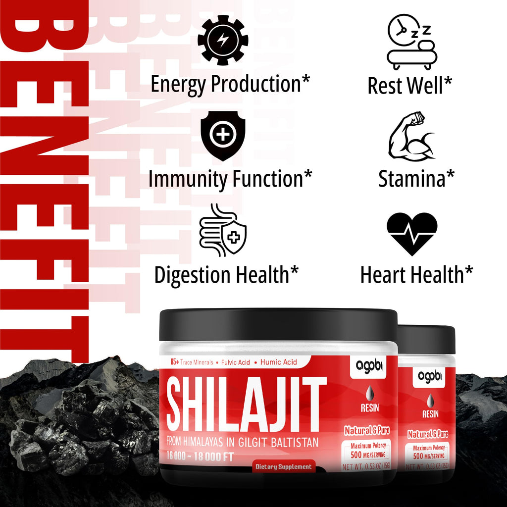 Boost your energy with shilajit