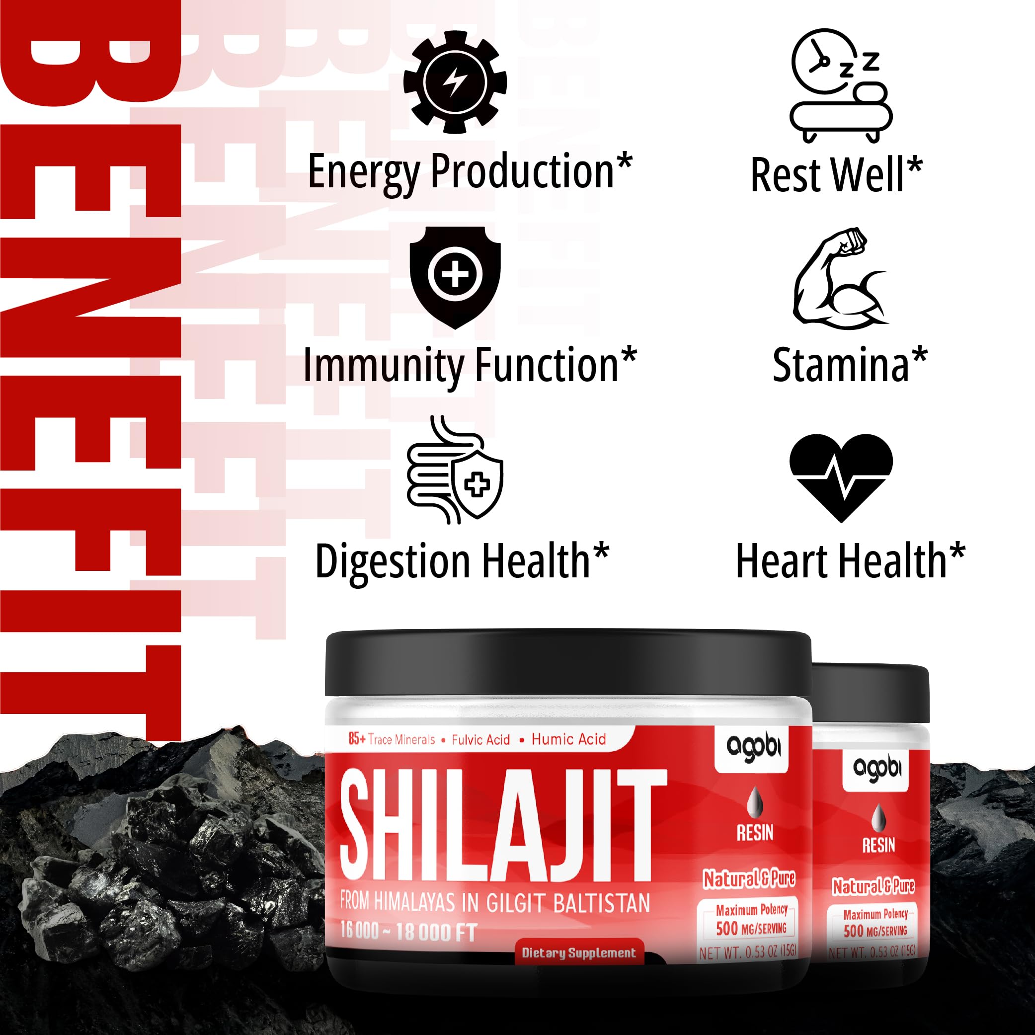 Boost your energy with shilajit