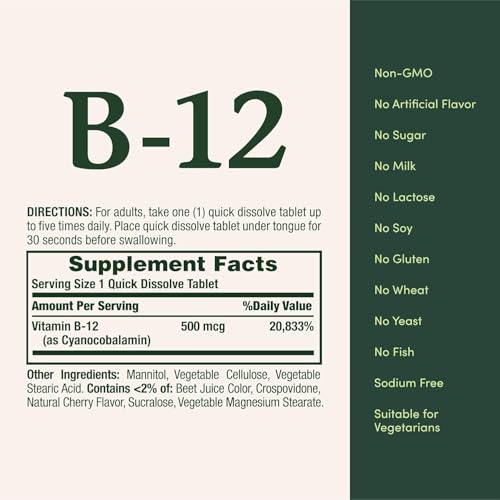 Boost your energy with vitamin B12