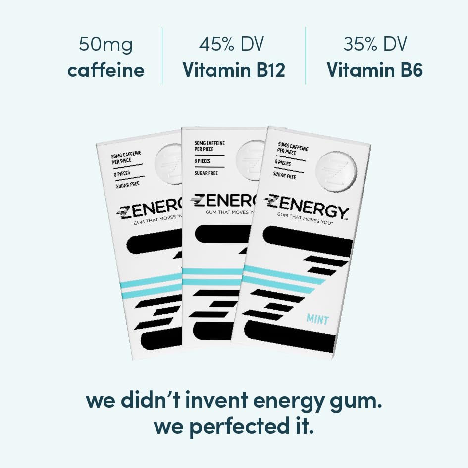 boost your energy with ZENERGY gum