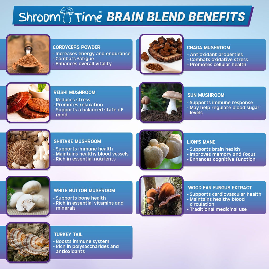 boost your focus with mushrooms