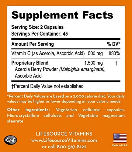 boost your health with Acerola-C