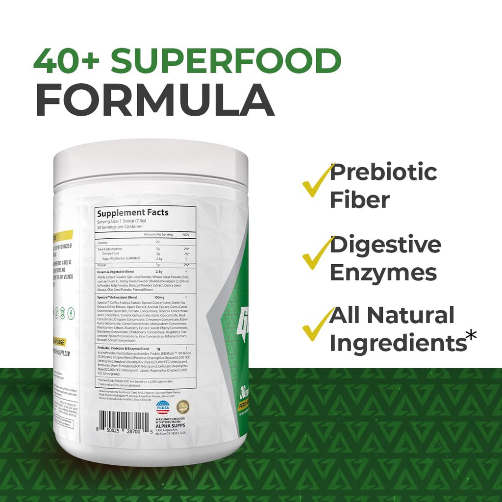 boost your health with Alpha Greens